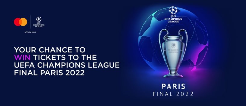 Win Tickets to the UEFA Champions League Final with Mastercard®