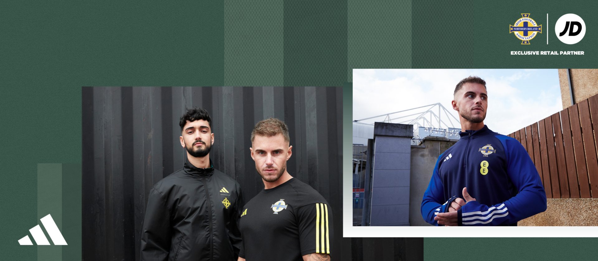 Just Launched: Northern Ireland Trainingwear - JD Football