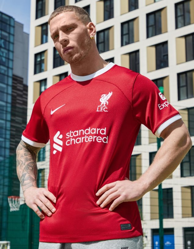 New For 2023/24: Liverpool's Home Kit
